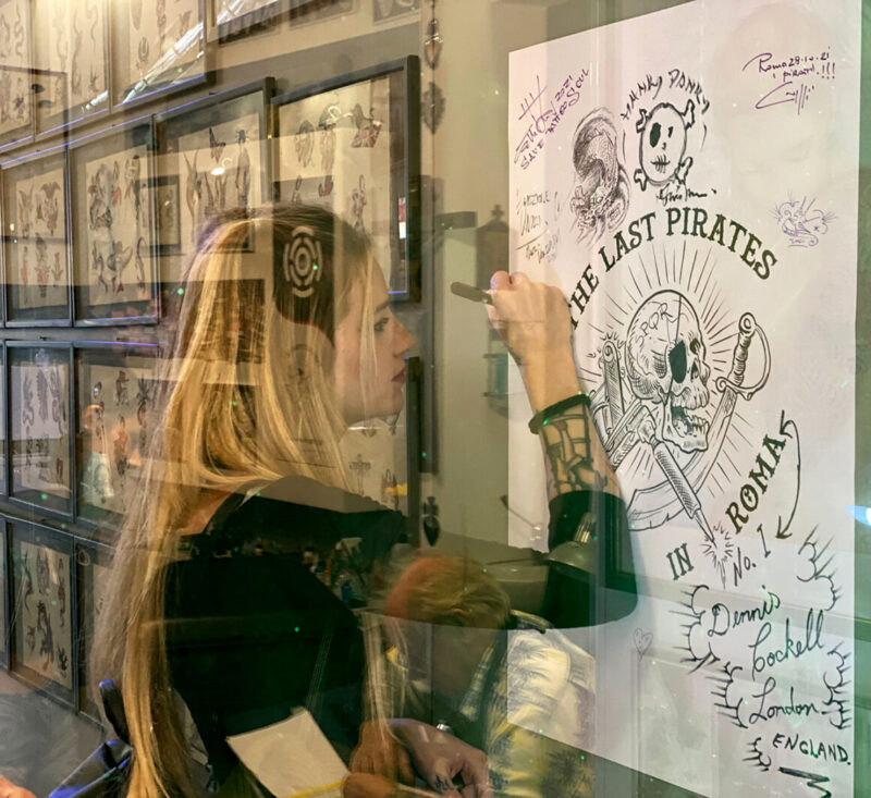 The last Pirates in Roma - Tattoo Italia